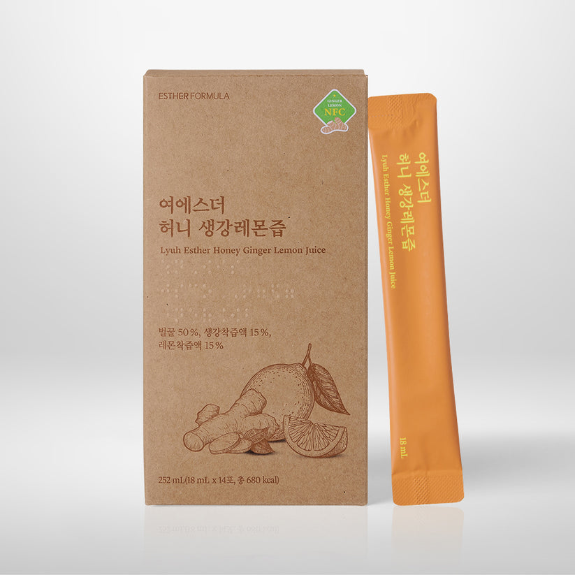 LYUH ESTHER HONEY GINGER LEMON JUICE – ESTHER FORMULA B2B